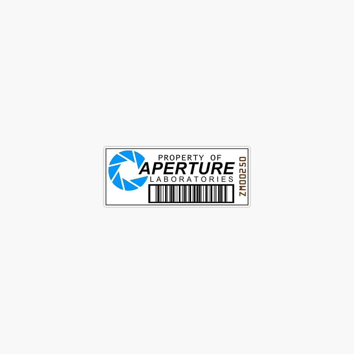 Onim Aperture Science Laboratories - Portal Sticker, Phone Decal Water ...