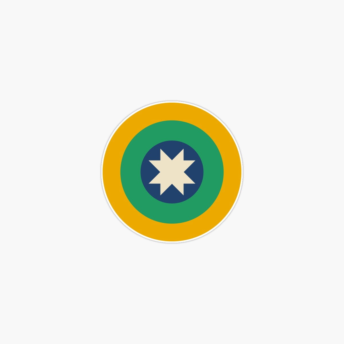 Onim Appalachia Flag Roundel Sticker, Phone Decal Water Bottle Stickers ...