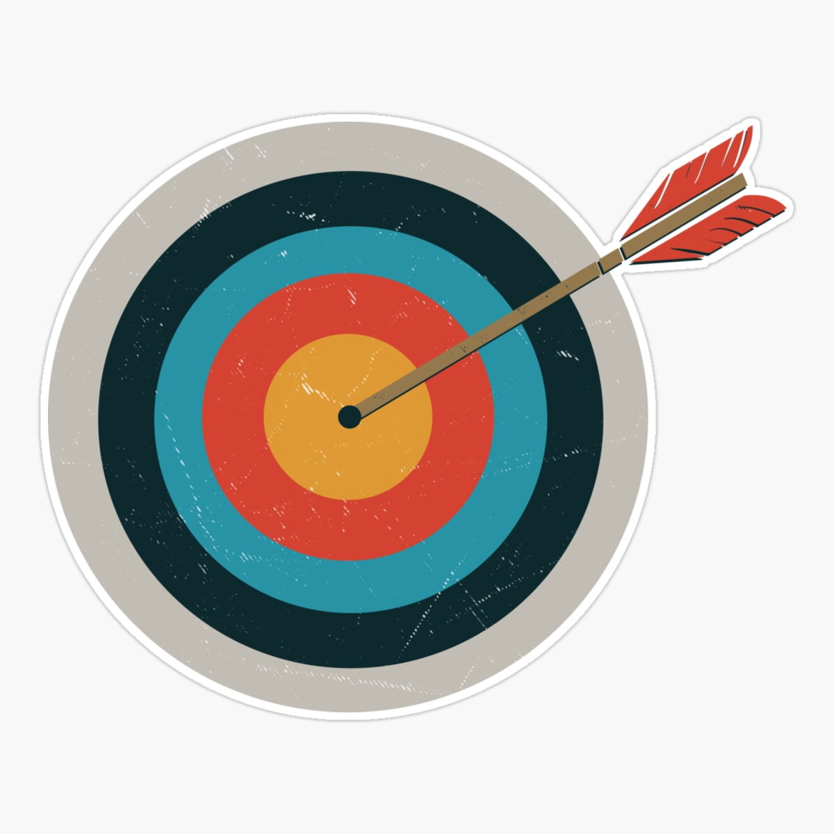 Onim Archery Retro Sticker, Phone Decal Water Bottle Stickers Car ...