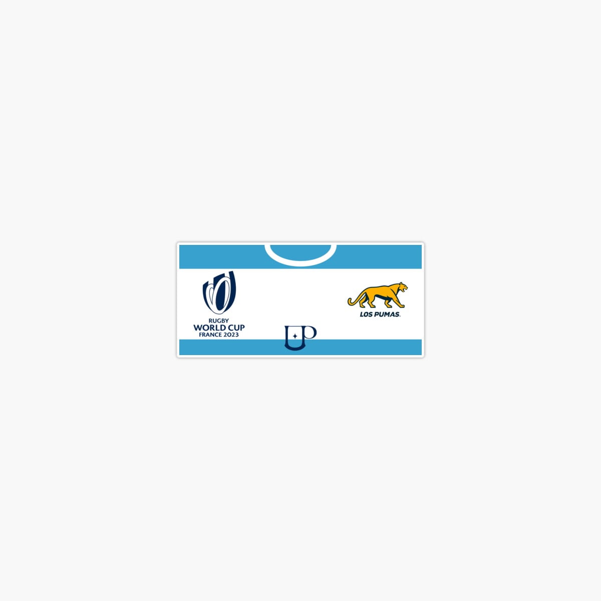 Onim Argentina Rugby Jersey Sticker, Phone Decal Water Bottle Stickers ...