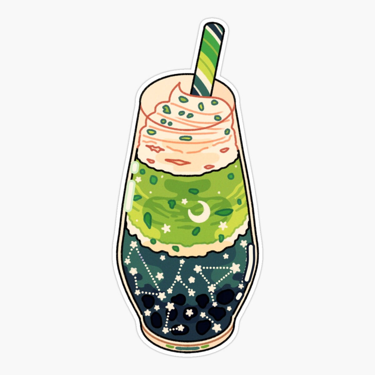 Onim Aro / Demi Cocktail Sticker, Phone Decal Water Bottle Stickers Car ...