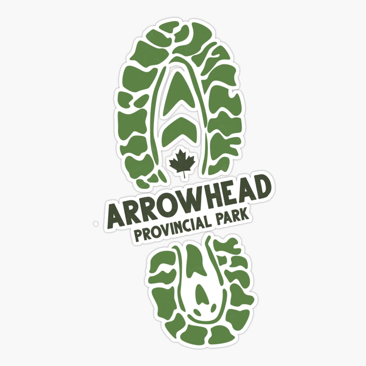 Onim Arrowhead Provincial Park Ontario Canada - On Hiking Boot Sticker ...
