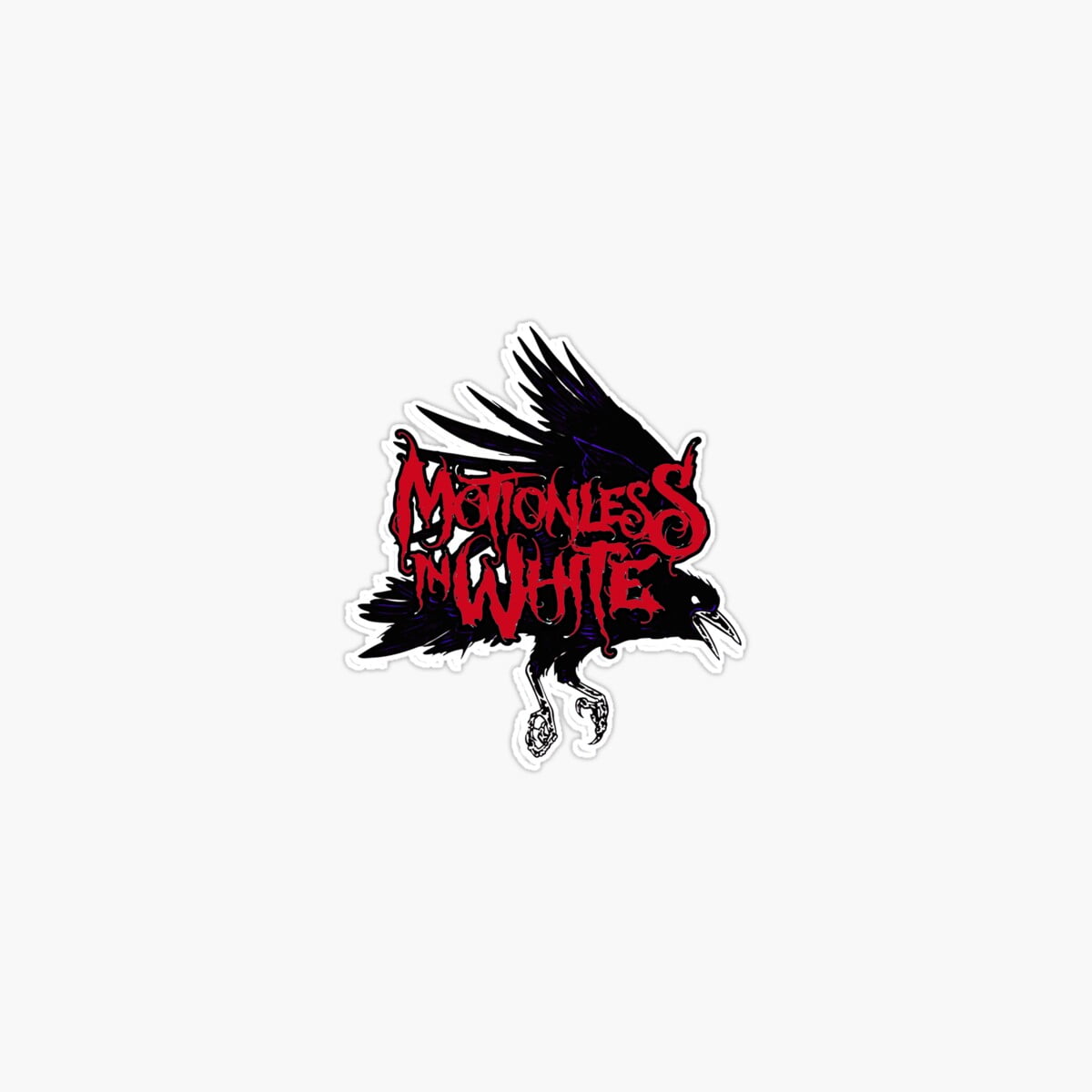 Onim Art Bird Motionless In White 99Name Music : Metalcore, Gothic ...