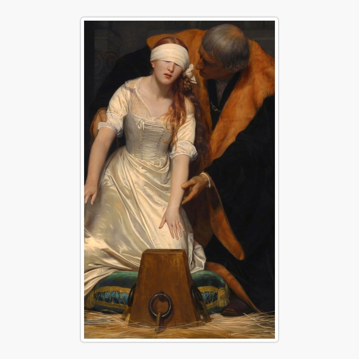 Onim Art History Painting - "Lady Jane Grey" By Delaroche (1833 ...