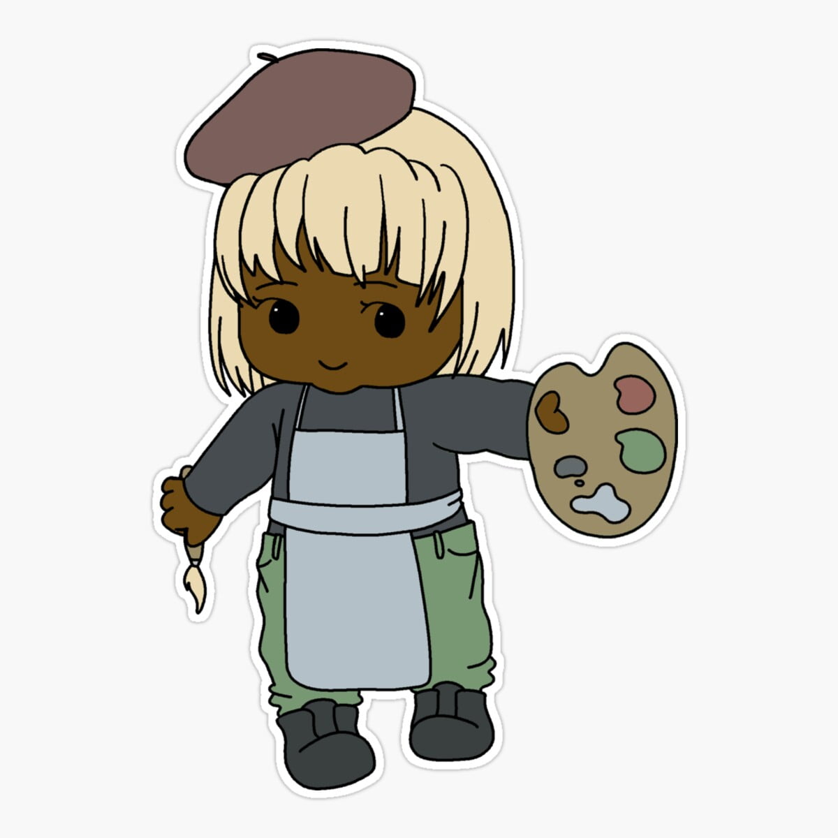 Onim Artist 101 Sticker, Phone Decal Water Bottle Stickers Car Decals ...