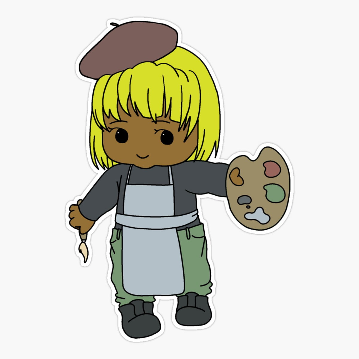 Onim Artist 81 Sticker, Phone Decal Water Bottle Stickers Car Decals ...