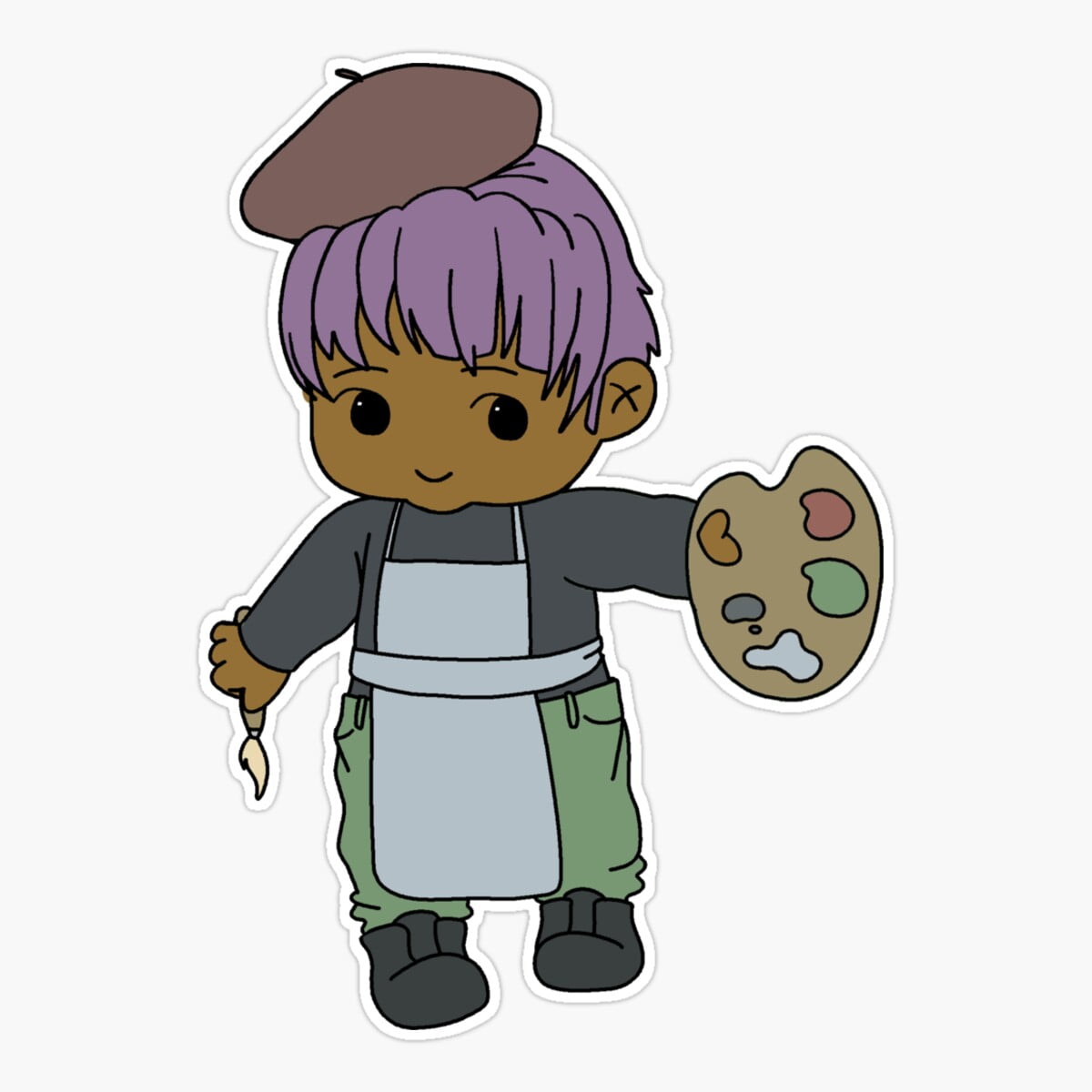 Onim Artist 90 Sticker, Phone Decal Water Bottle Stickers Car Decals ...