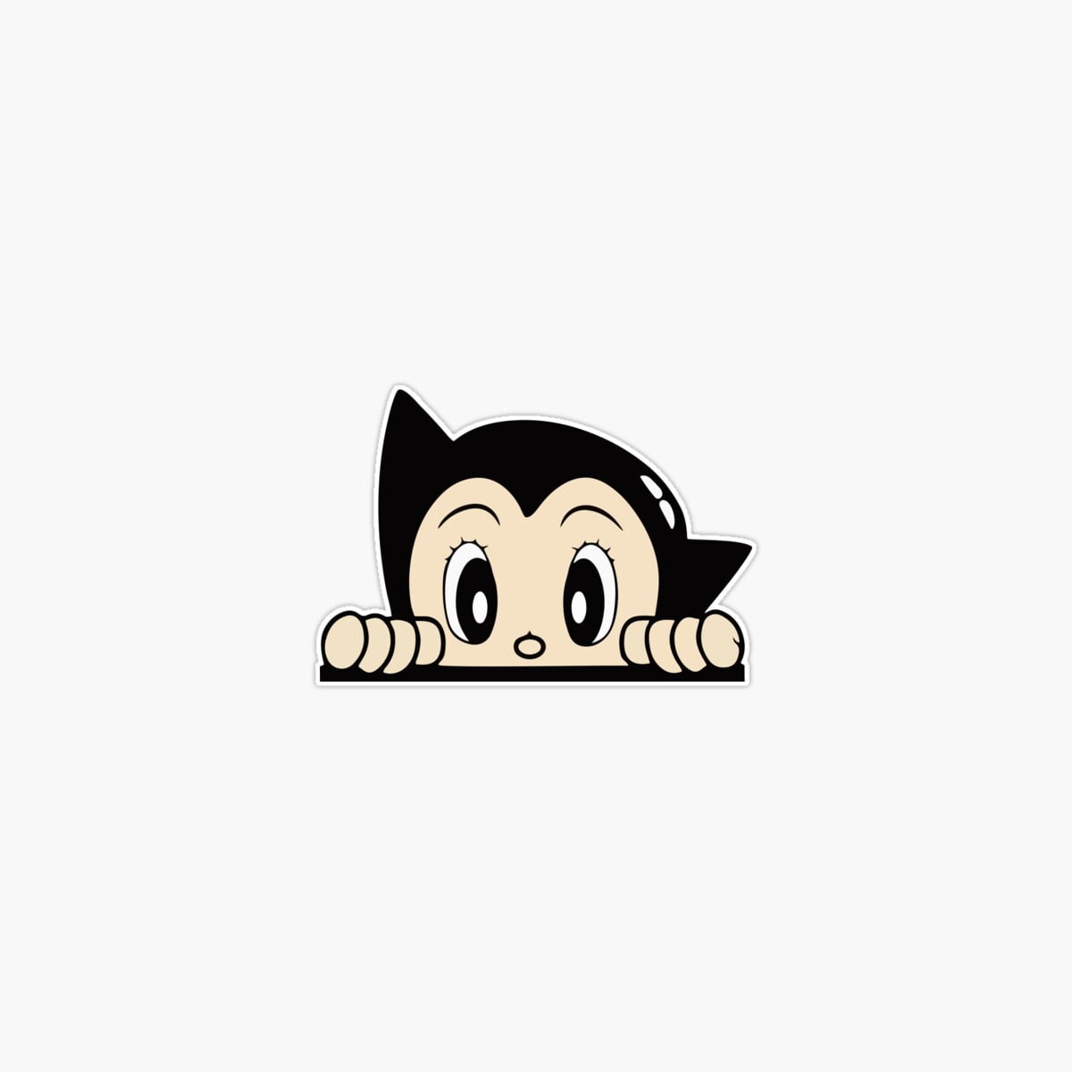 Onim Astro Boy Peeker Anime Sticker, Phone Decal Water Bottle Stickers ...