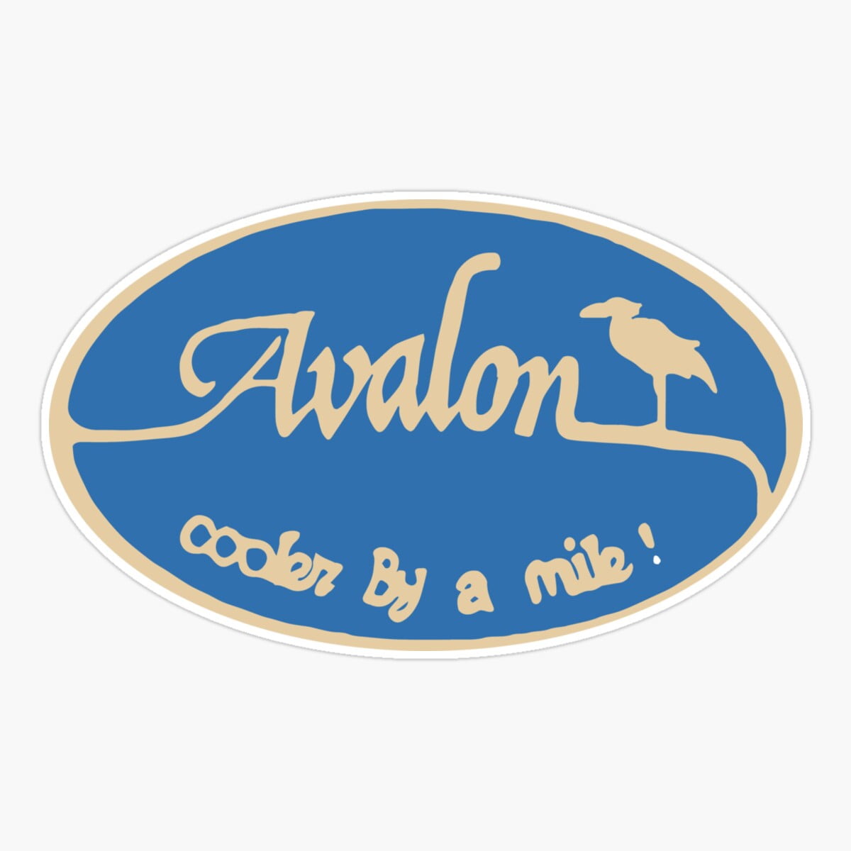 Onim Avalon - New Jersey. Sticker, Phone Decal Water Bottle Stickers ...