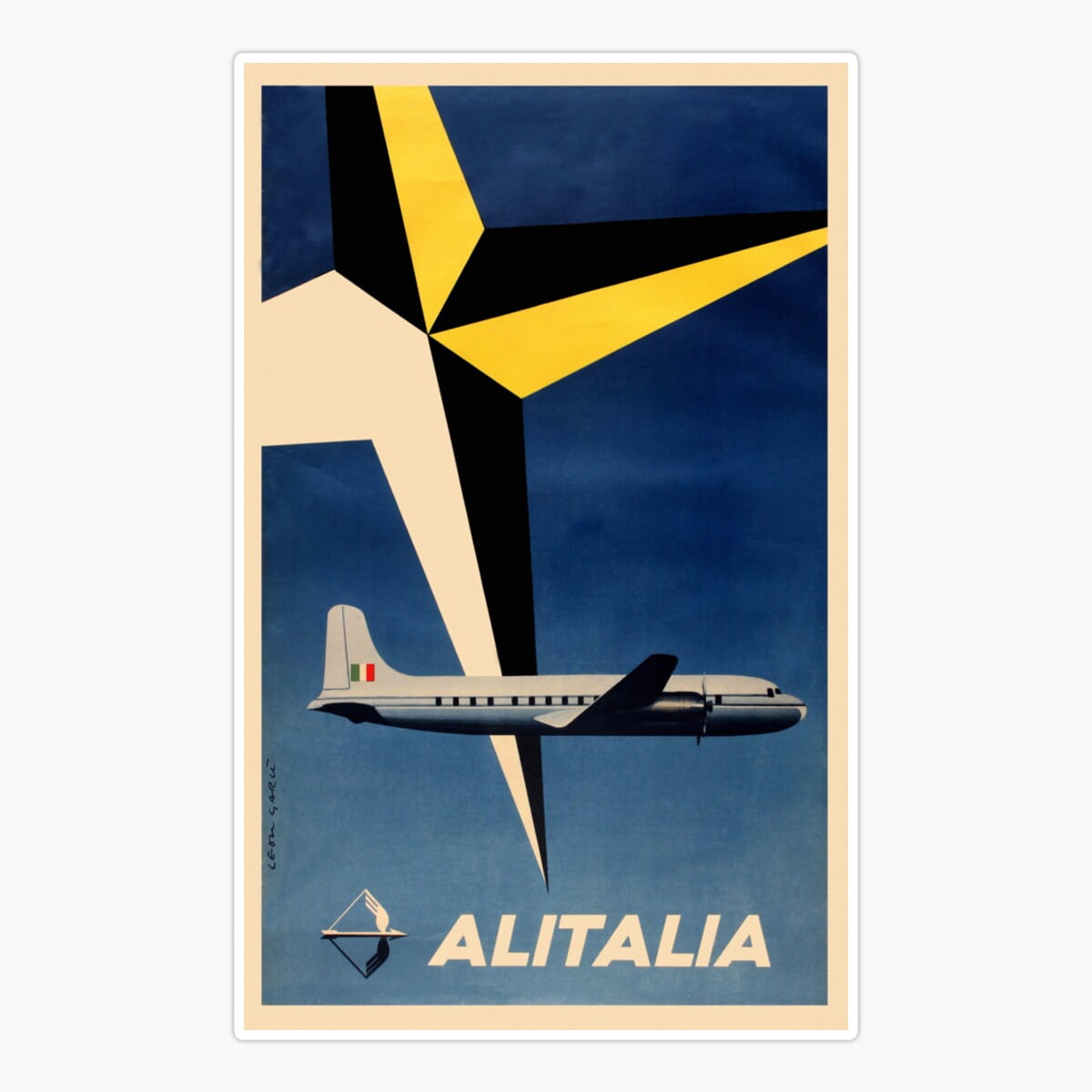 Onim Aviation Art 25 Sticker, Phone Decal Water Bottle Stickers Car ...