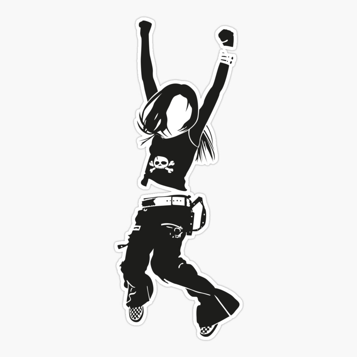 Onim Avril Sticker, Phone Decal Water Bottle Stickers Car Decals, Funny ...