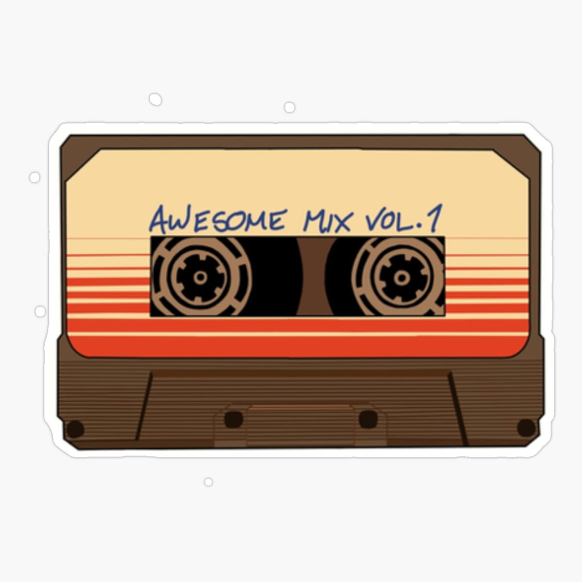 Onim Awesome Mix Vol. 1 Sticker, Phone Decal Water Bottle Stickers Car ...