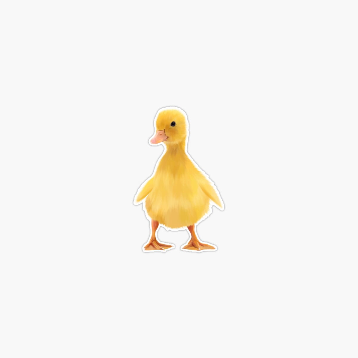 Onim Baby Duckling Sticker, Phone Decal Water Bottle Stickers Car ...