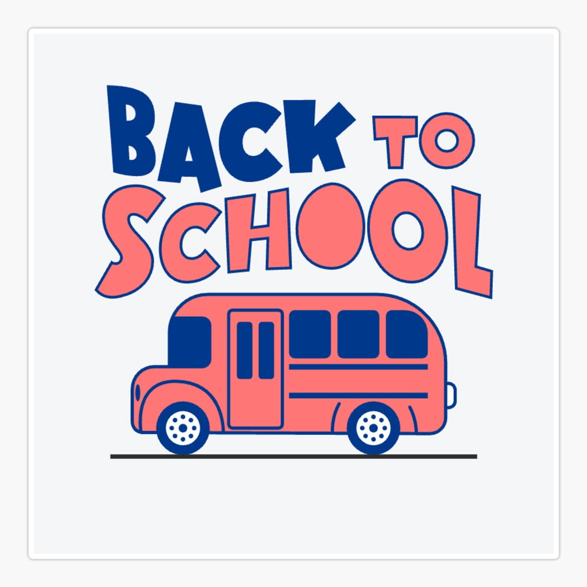 Onim Back To School Sticker, Phone Decal Water Bottle Stickers Car ...