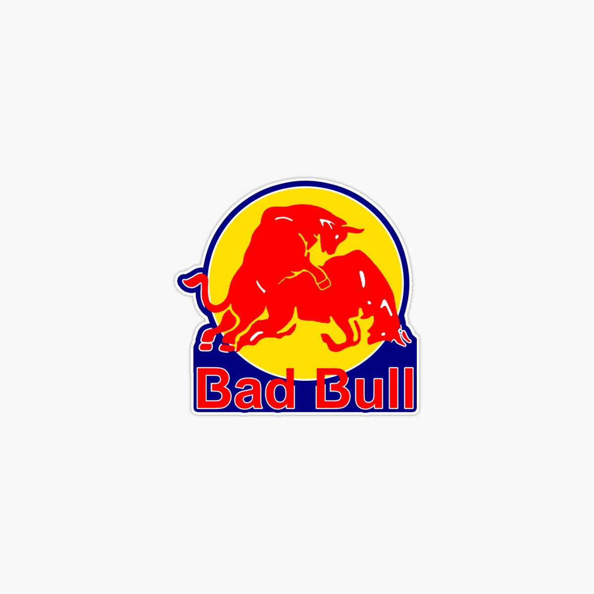 Onim Bad Bull; Sticker - Walmart.com
