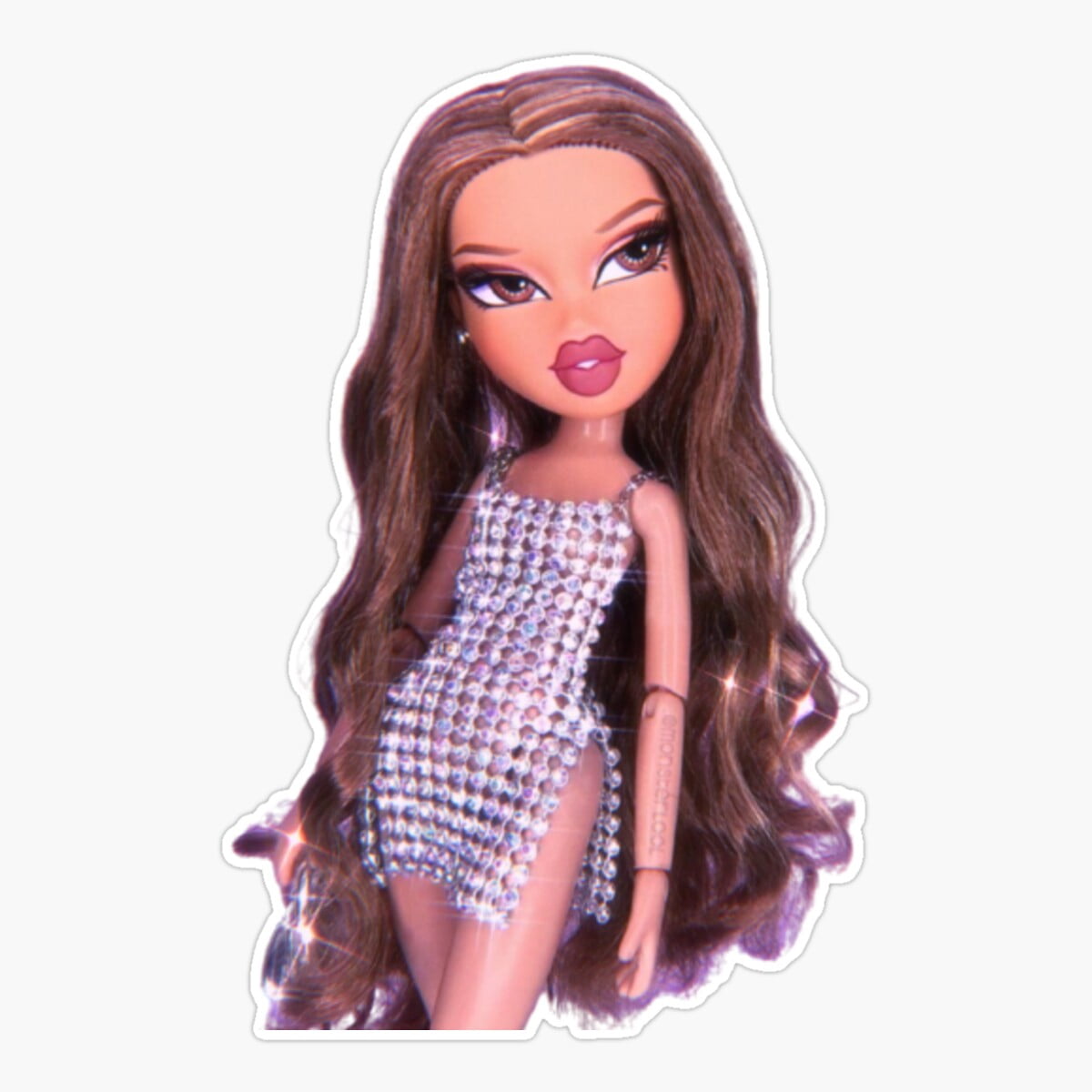 Onim Baddie Bratz Doll Sticker, Phone Decal Water Bottle Stickers Car ...