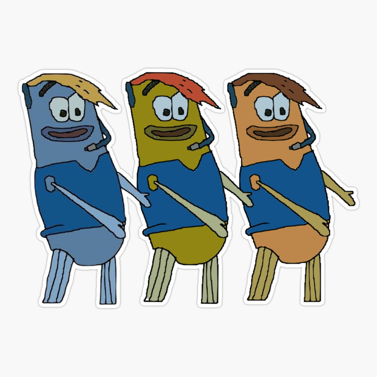 Onim Badly Drawn Boys Who Cry Sticker, Phone Decal Water Bottle ...