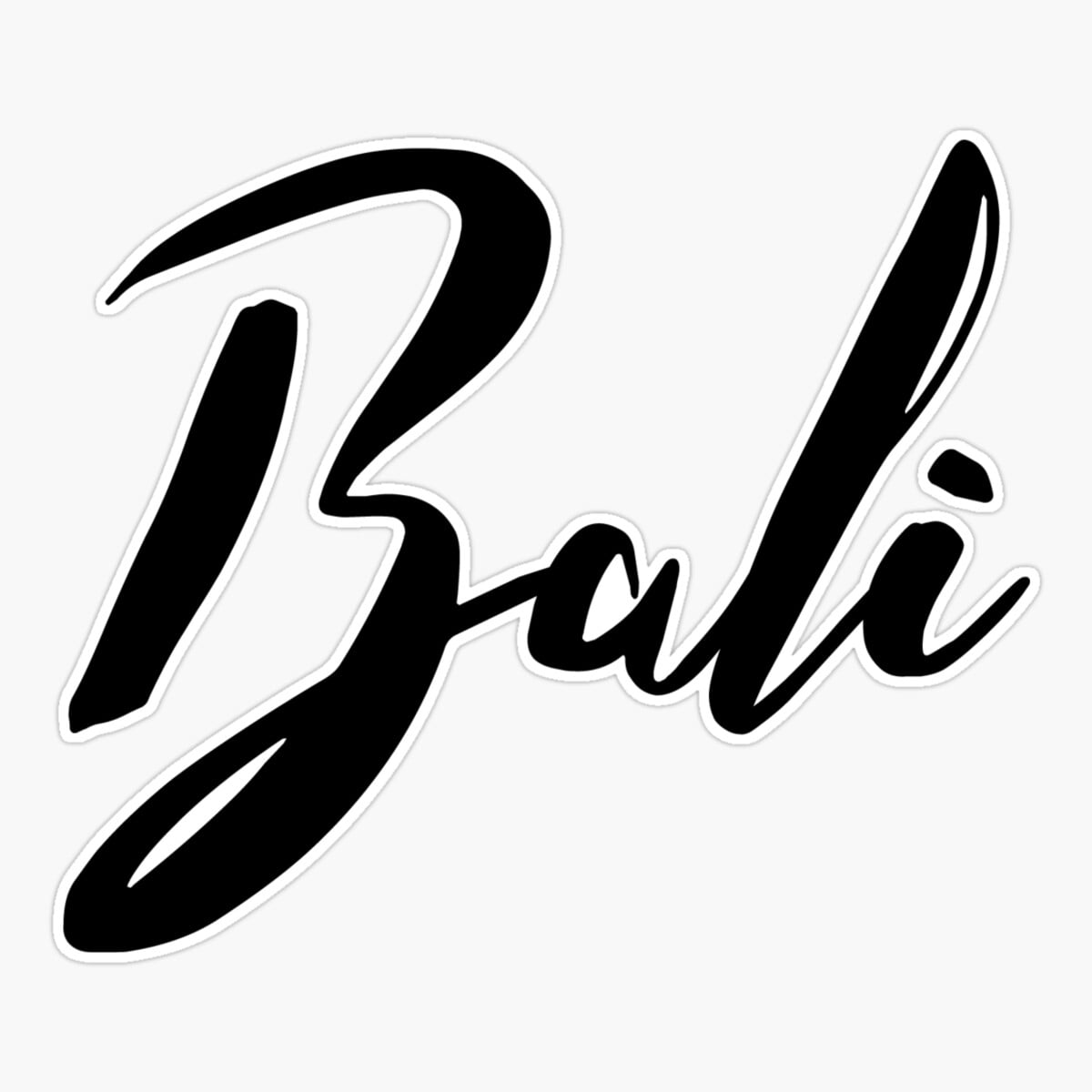 Onim Bali Sticker, Phone Decal Water Bottle Stickers Car Decals, Funny ...