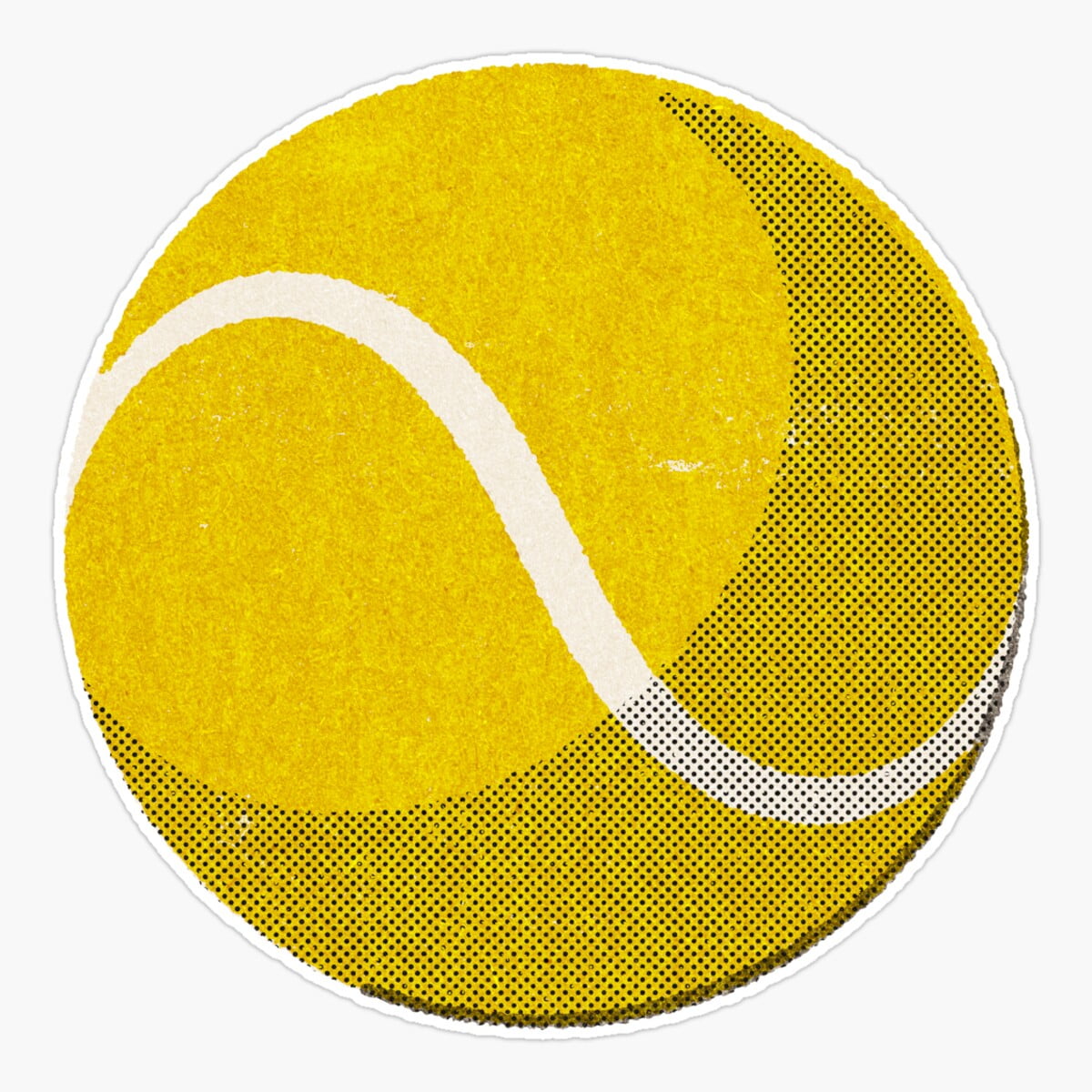 Onim Balls / Tennis (Hard Court) Sticker, Phone Decal Water Bottle ...