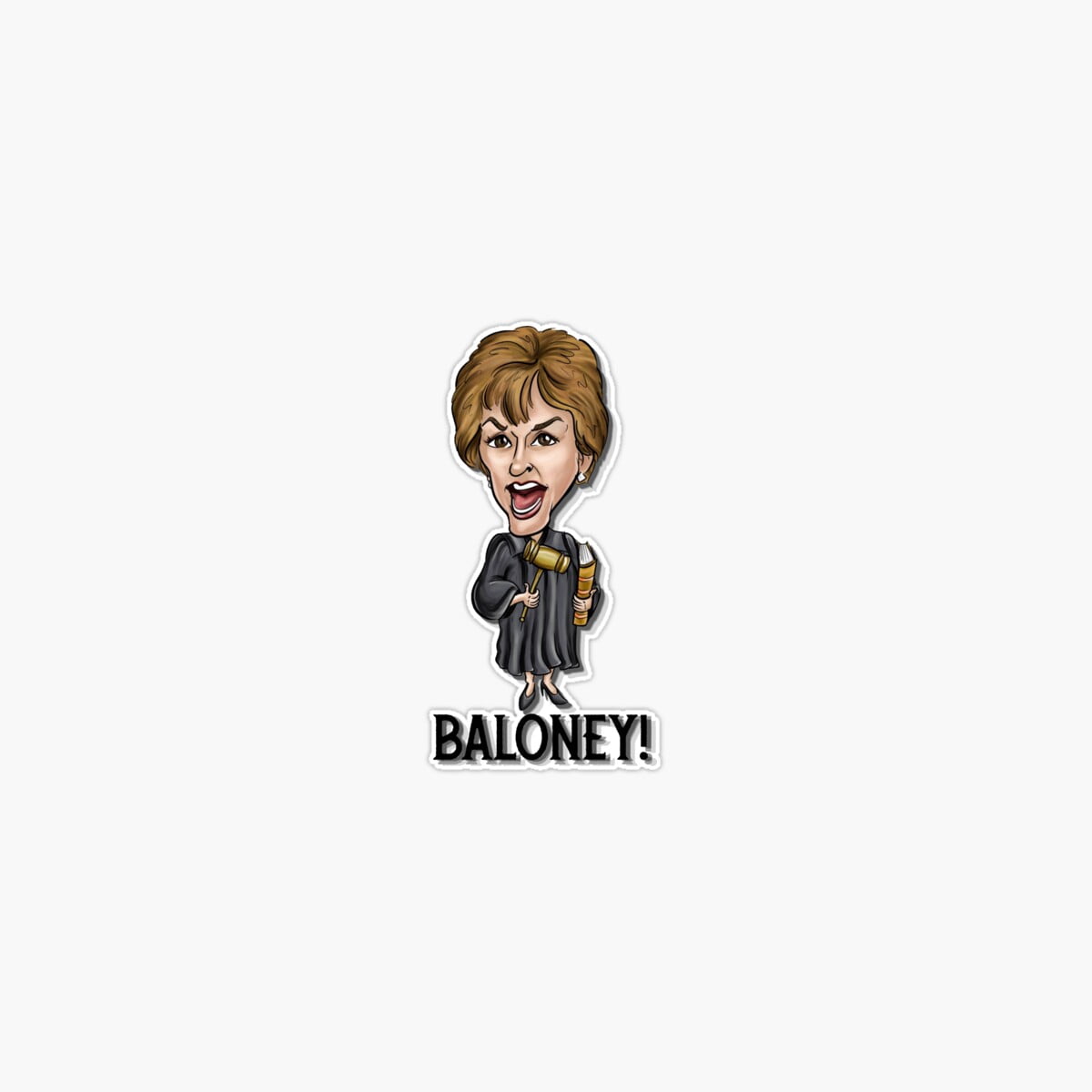 Onim Baloney Sticker - Walmart.com