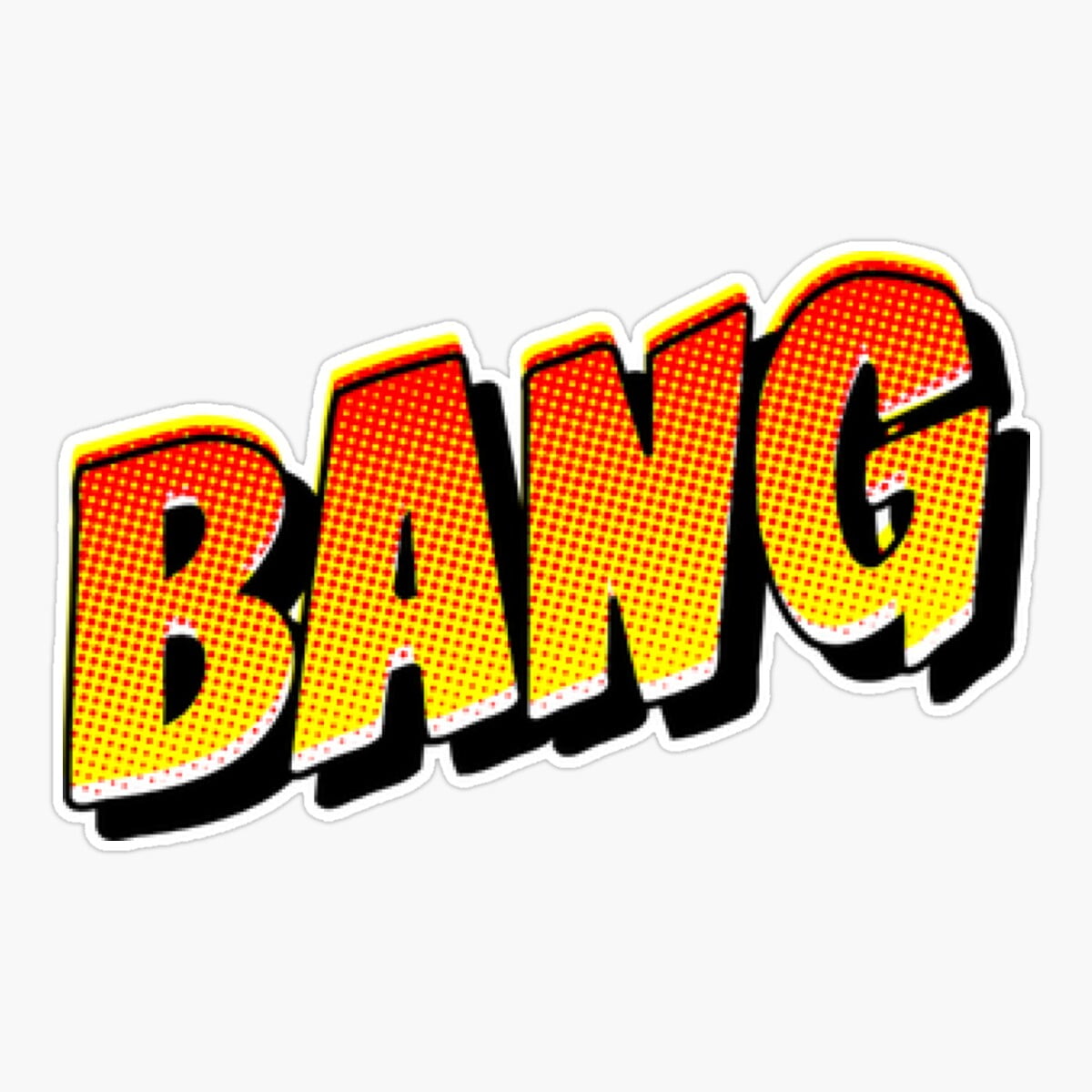 Onim Bang Comic Sticker Sticker, Phone Decal Water Bottle Stickers Car ...