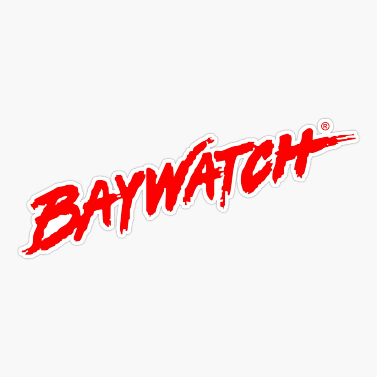 Onim Baywatch Sticker, Phone Decal Water Bottle Stickers Car Decals ...