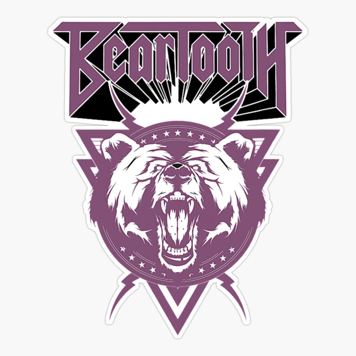 Onim Beartooth Merch Sticker, Phone Decal Water Bottle Stickers Car ...