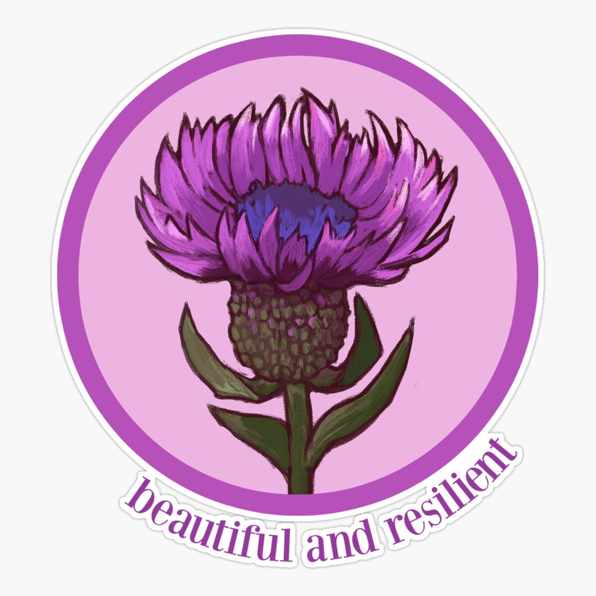 Onim Beautiful And Resilient Sticker, Phone Decal Water Bottle Stickers ...
