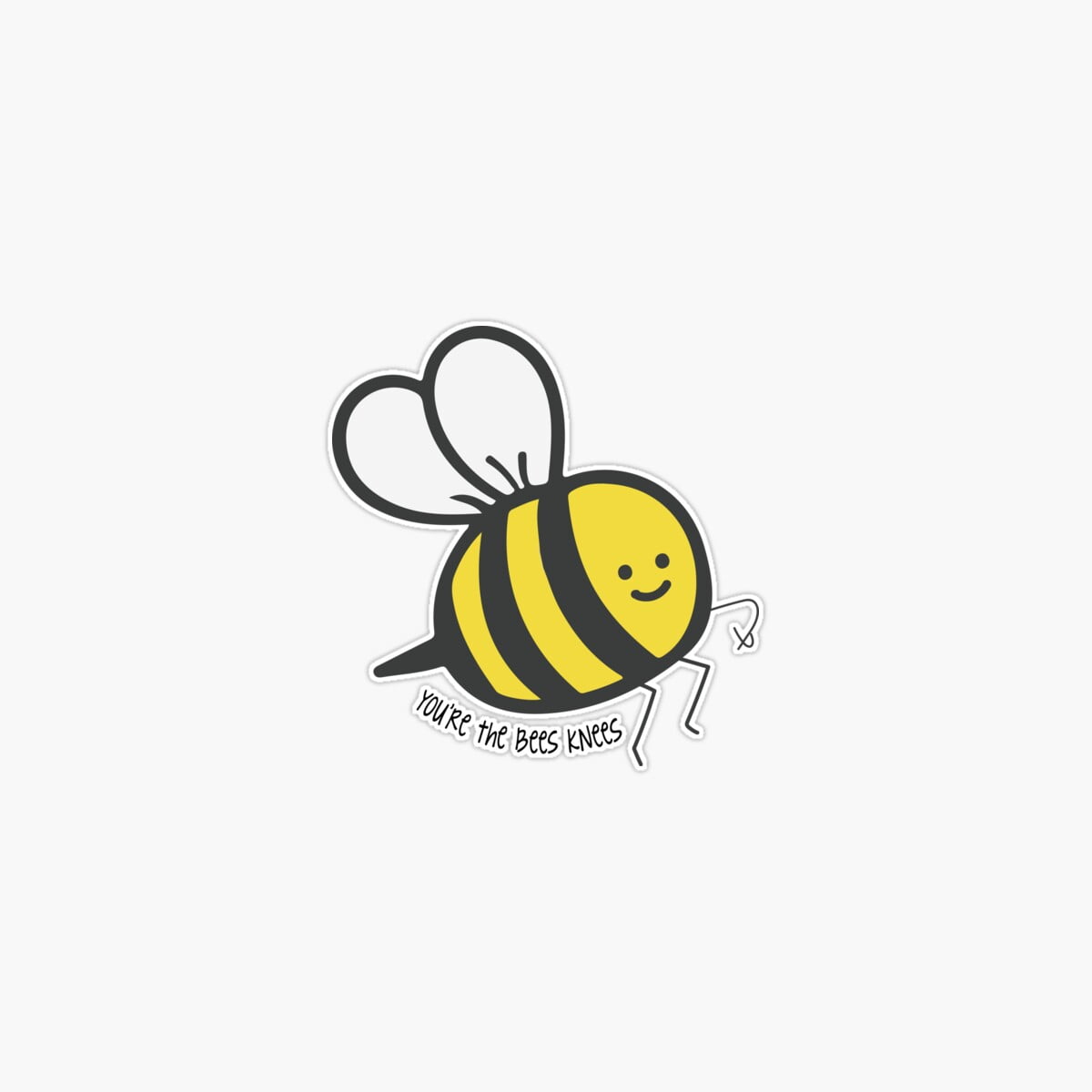 Onim Bees Knees Sticker, Phone Decal Water Bottle Stickers Car Decals ...