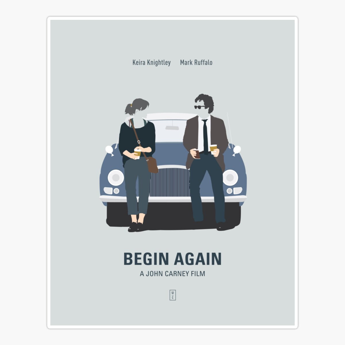 Onim Begin Again Sticker, Phone Decal Water Bottle Stickers Car Decals ...