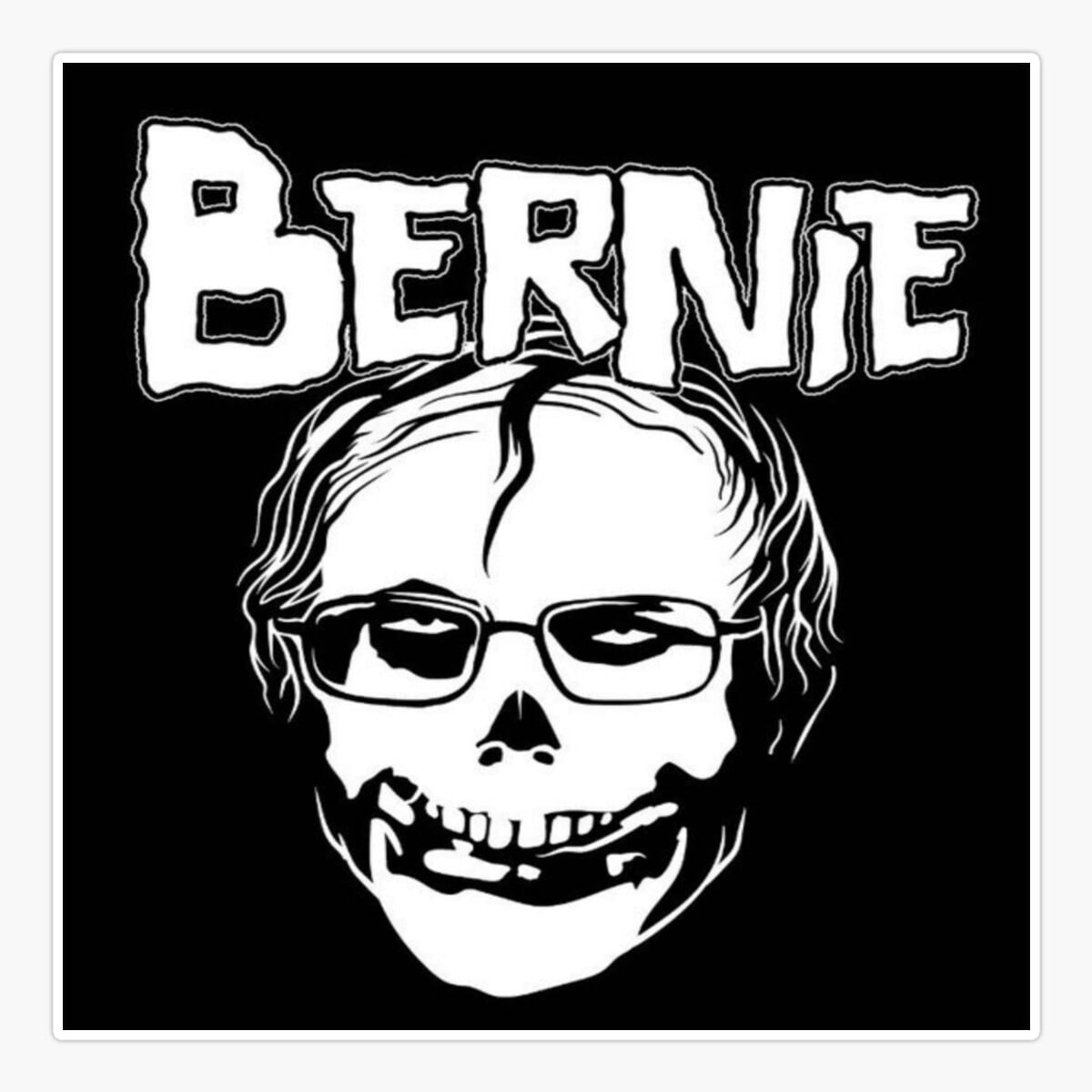 Onim Bernie - Misfits Logo Sticker, Phone Decal Water Bottle Stickers ...