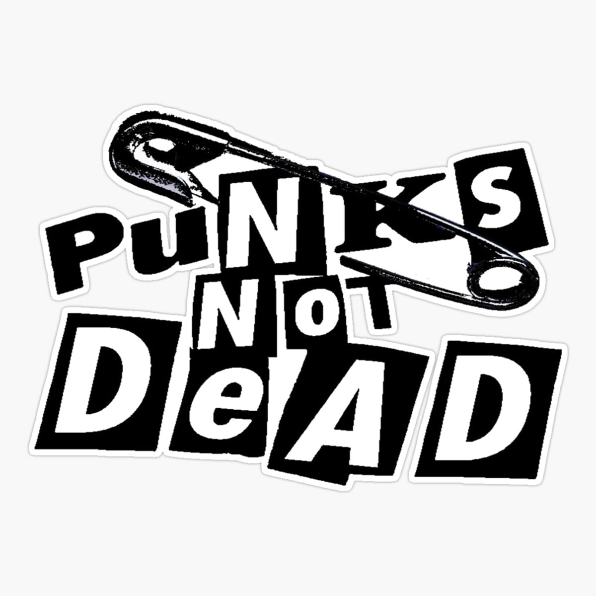 Onim Best Punks Not Dead Pablho Music Sticker, Phone Decal Water Bottle ...