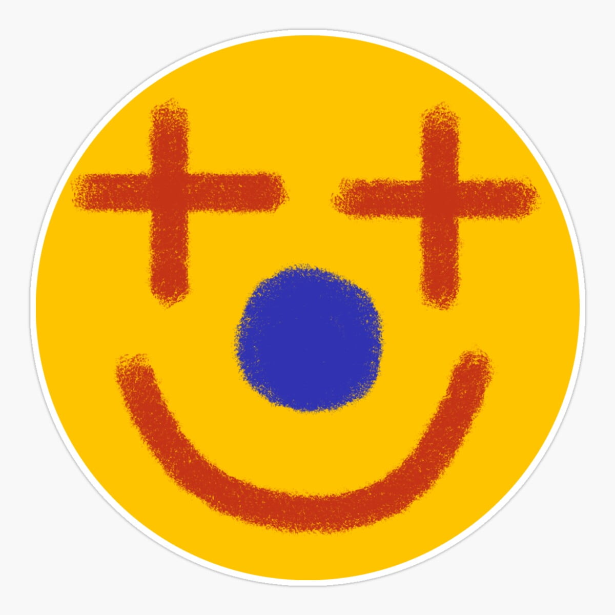 Onim Clown Face Sticker, Phone Decal Water Bottle Stickers Car Decals ...