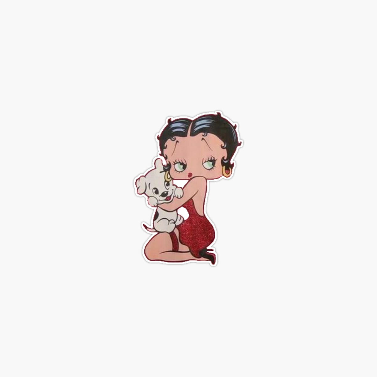 Onim Betty Boop Sticker, Phone Decal Water Bottle Stickers Car Decals ...