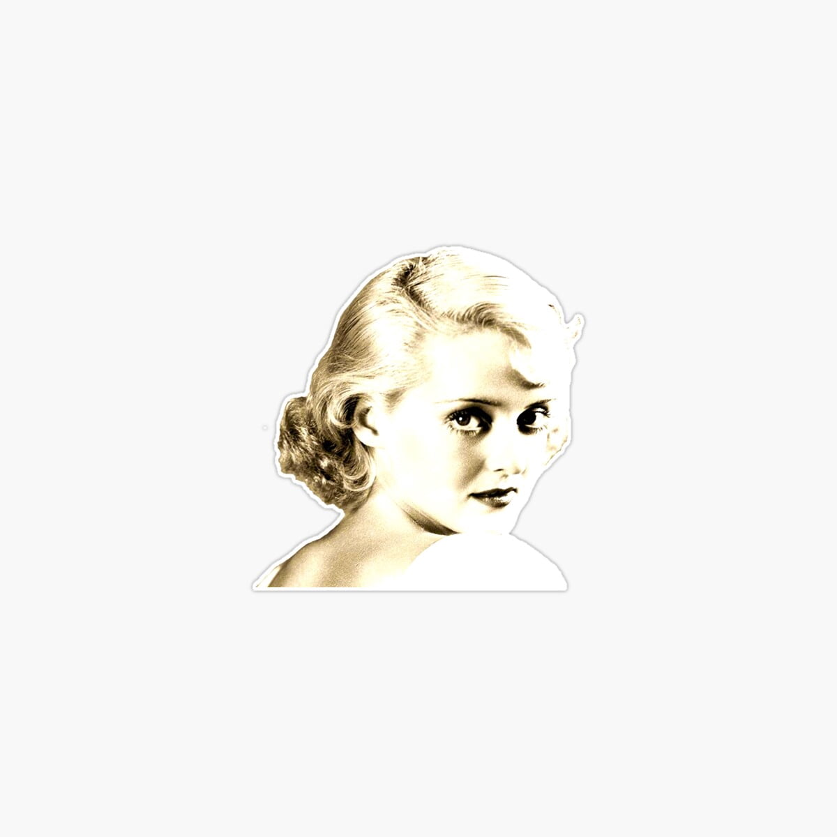 Onim Betty Davis Gold Sticker - Walmart.com