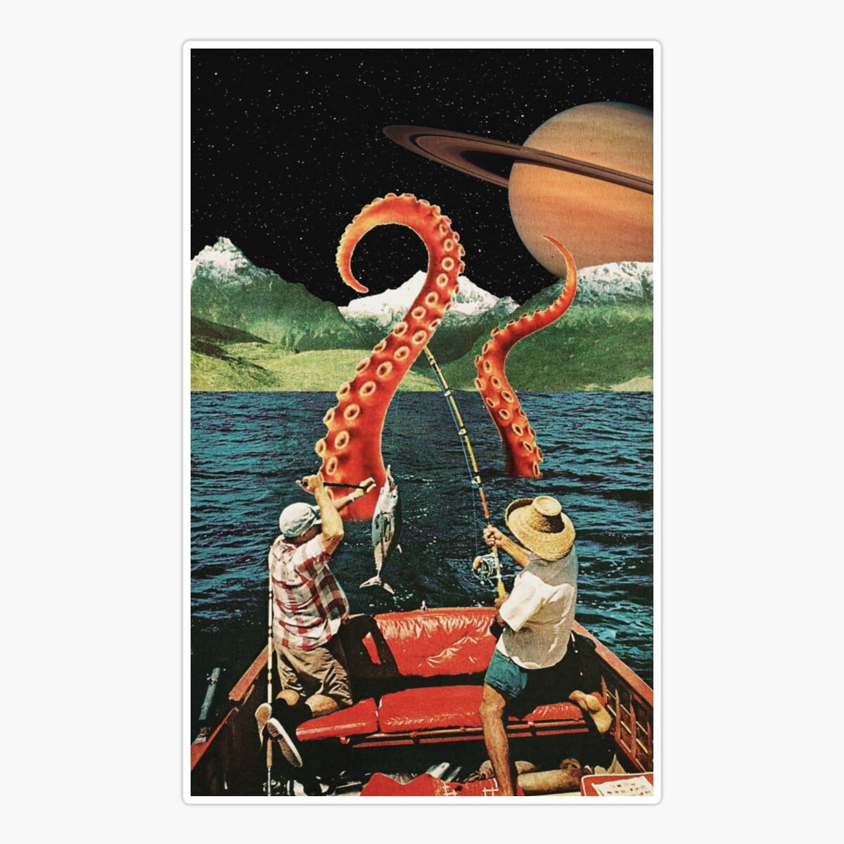 Onim Big Catch Sticker, Phone Decal Water Bottle Stickers Car Decals ...