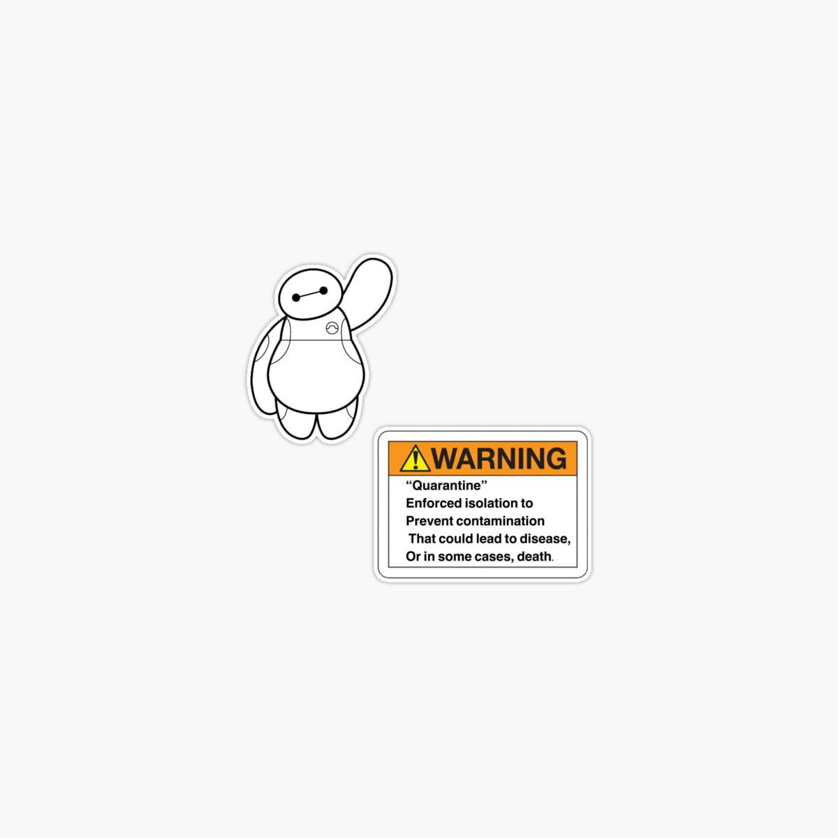 Onim Big Hero 6/Bay Max Sticker Pack Sticker, Phone Decal Water Bottle ...