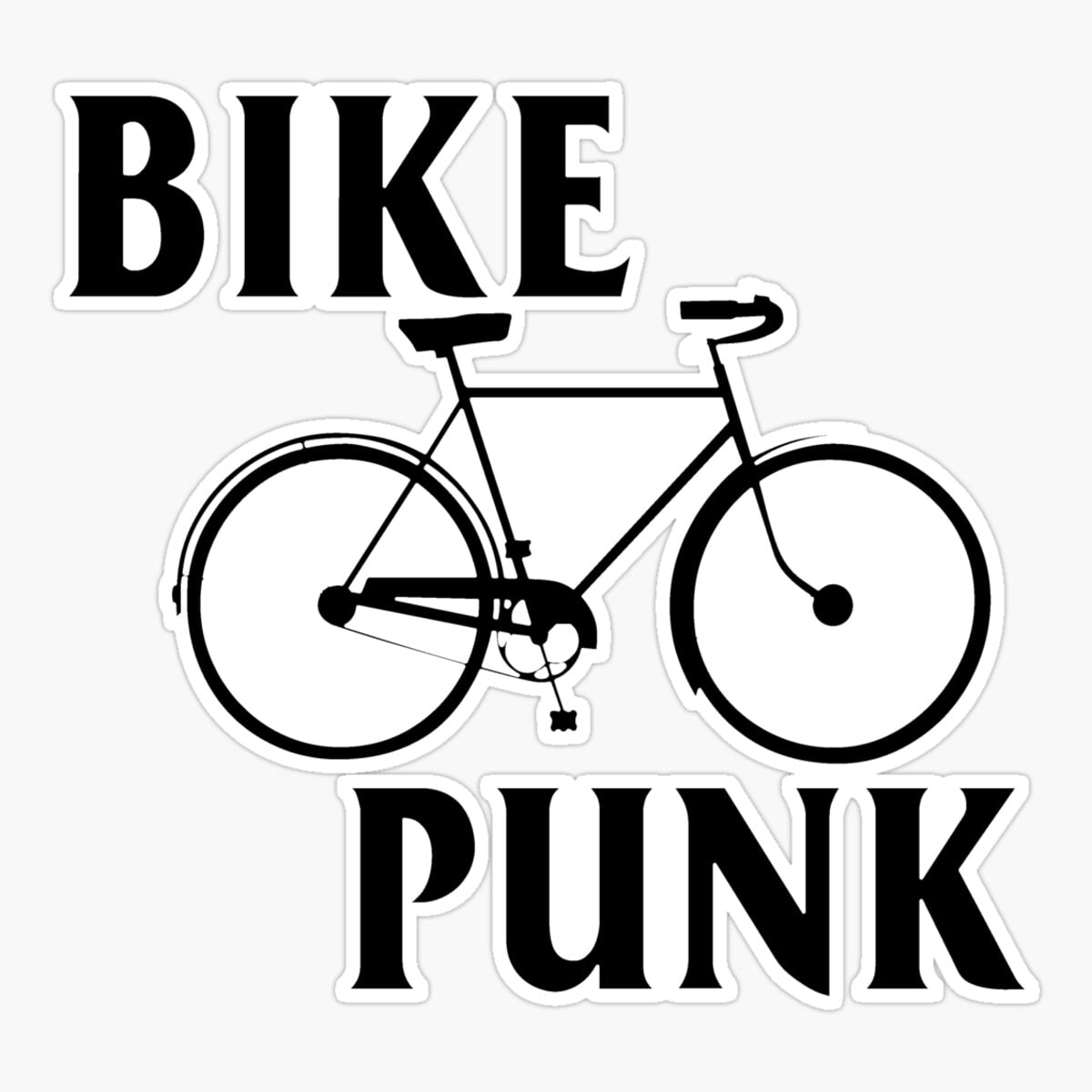 Onim Bike Punk Sticker, Phone Decal Water Bottle Stickers Car Decals ...