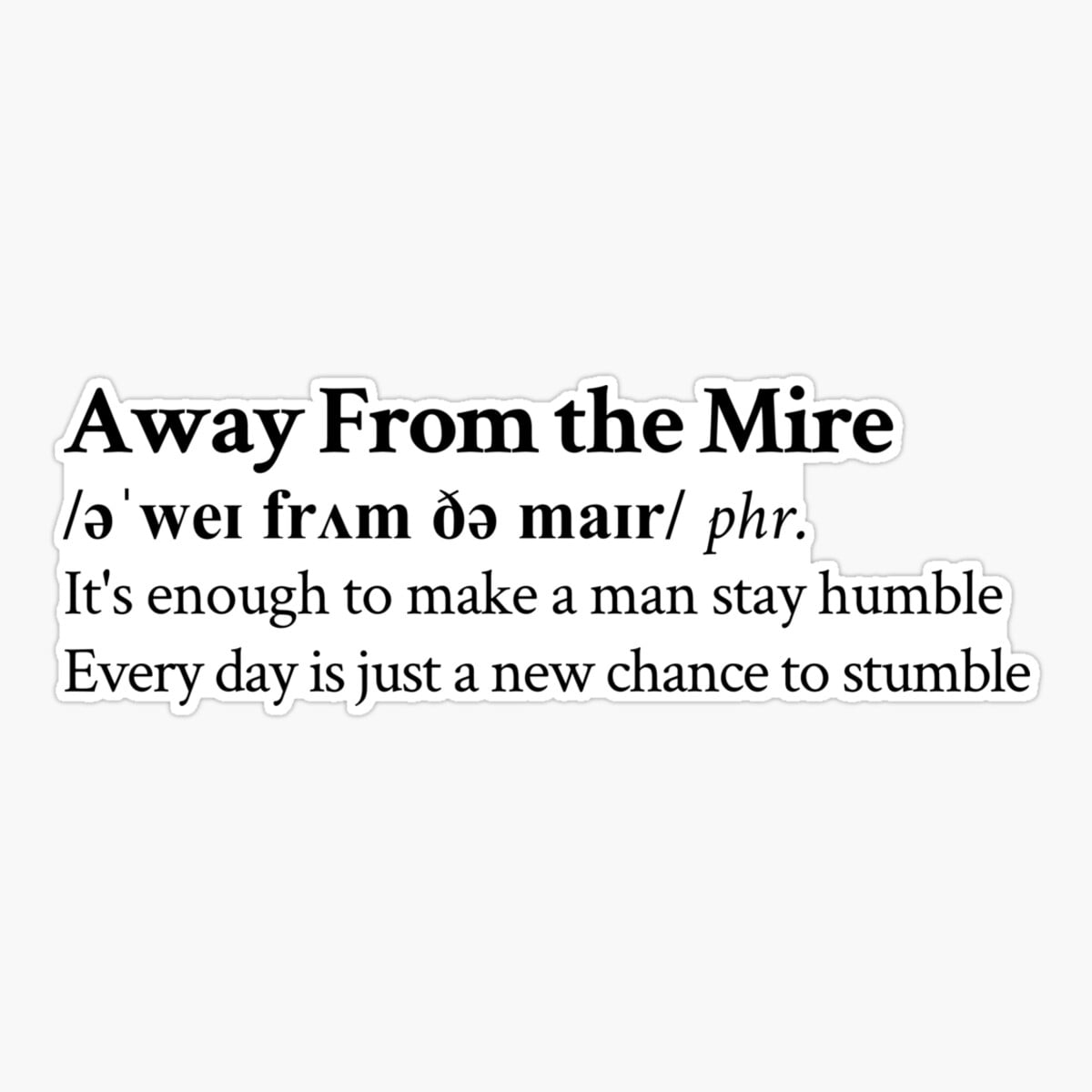 Onim Billy Strings Aesthetic Quote Lyrics Away From The Mire Sticker ...