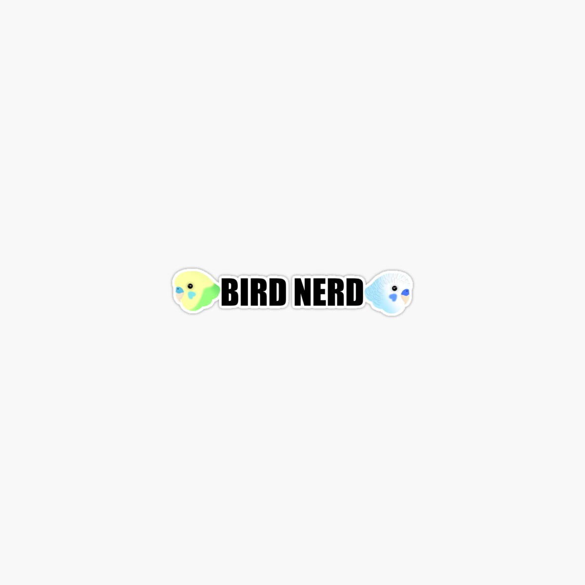 Onim Bird Nerd Sticker, Phone Decal Water Bottle Stickers Car Decals ...