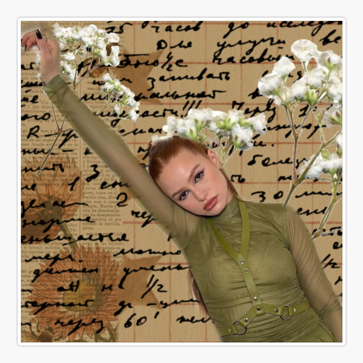 Onim Black Cockapoo Sticker, Phone Decal Water Bottle Stickers Car ...