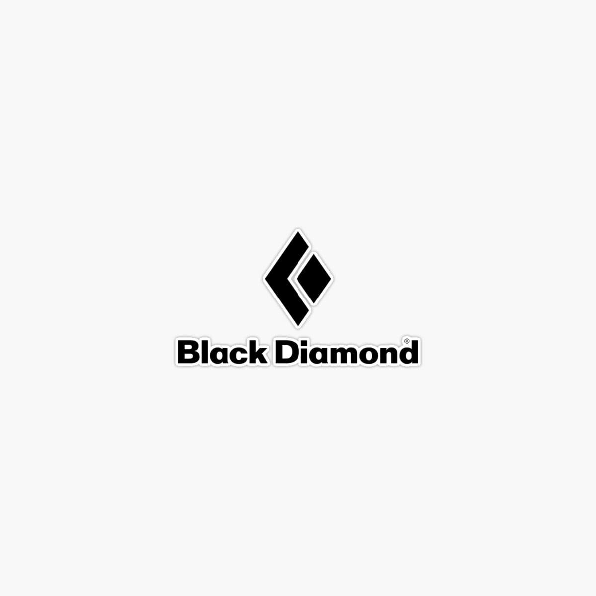 Onim Black Diamond Logo Sticker, Phone Decal Water Bottle Stickers Car ...