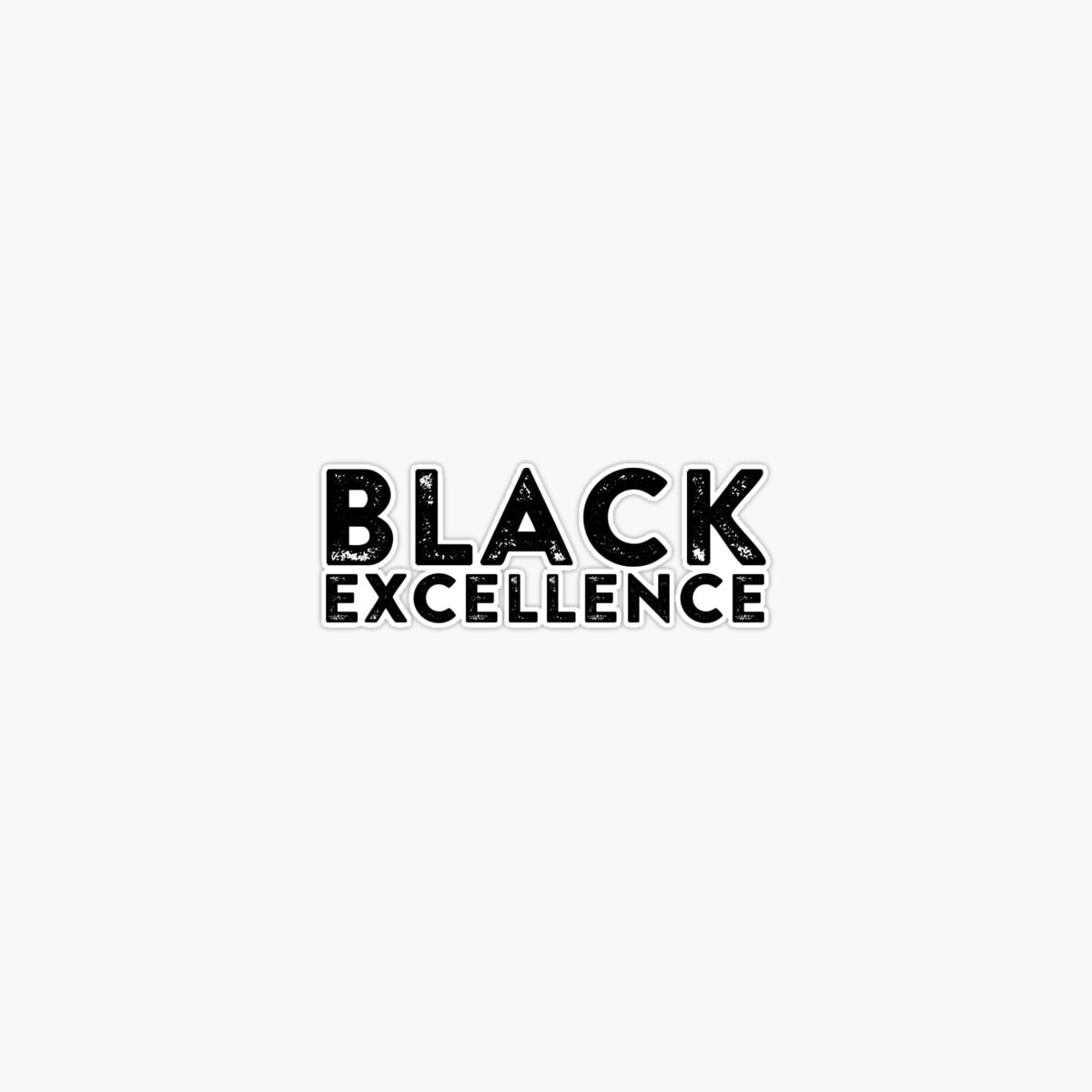 Onim Black History Black Excellence Sticker - Walmart.com