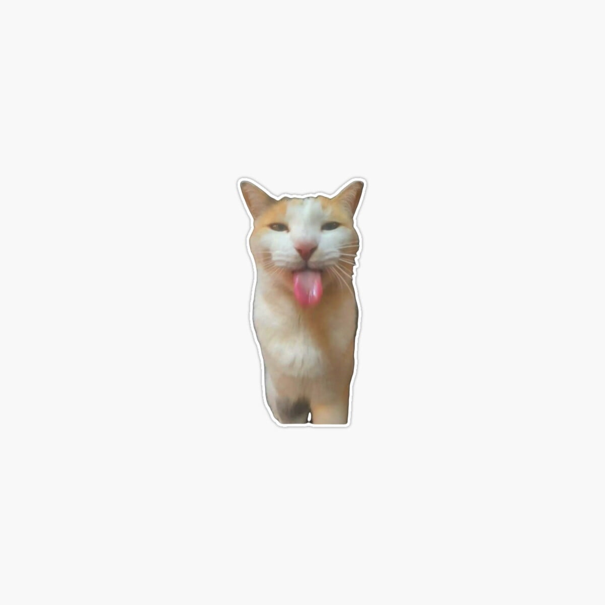 Onim Bleh Cat Sticker, Phone Decal Water Bottle Stickers Car Decals ...