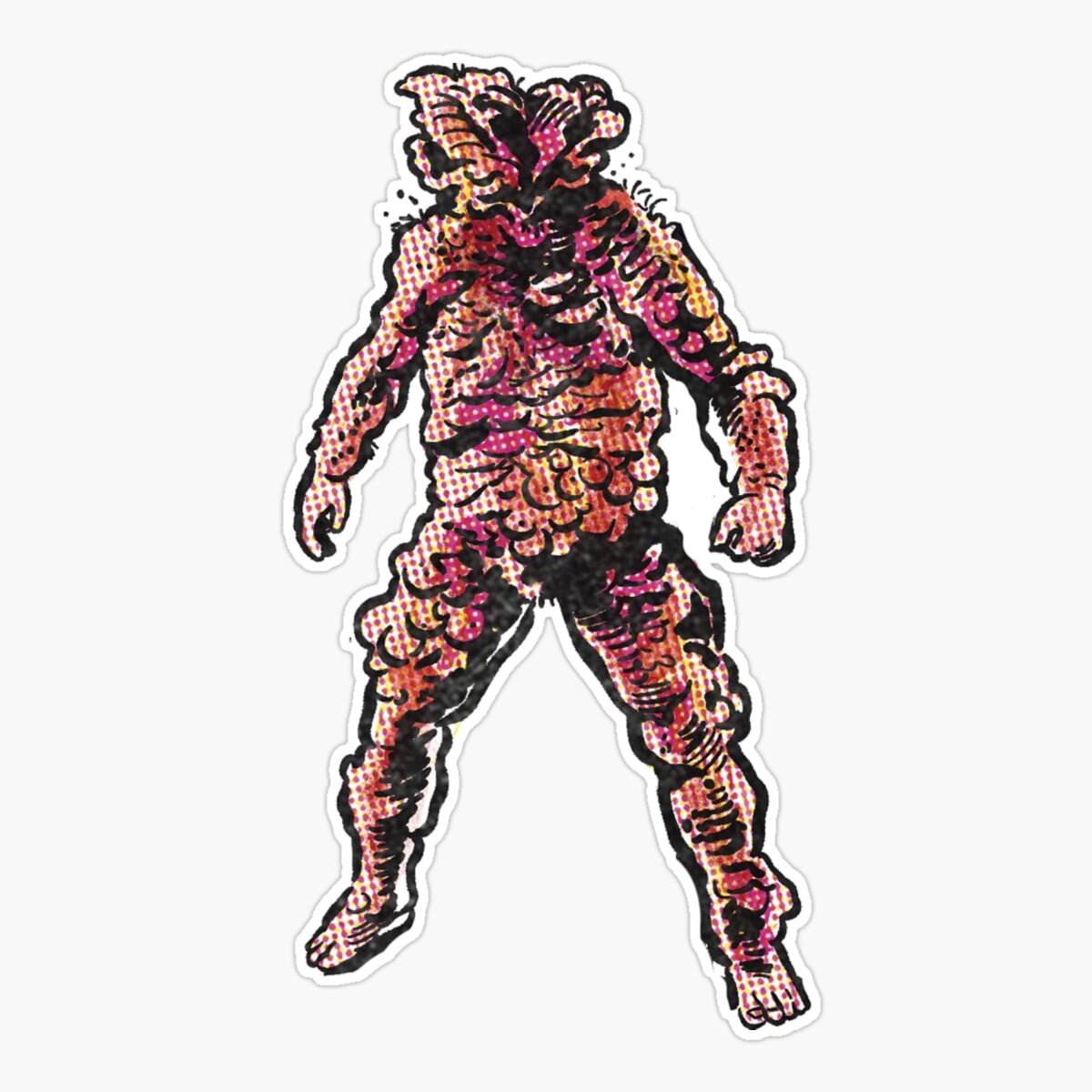 Onim Bloater - The Last Of Us Fan Art Sticker, Phone Decal Water Bottle ...