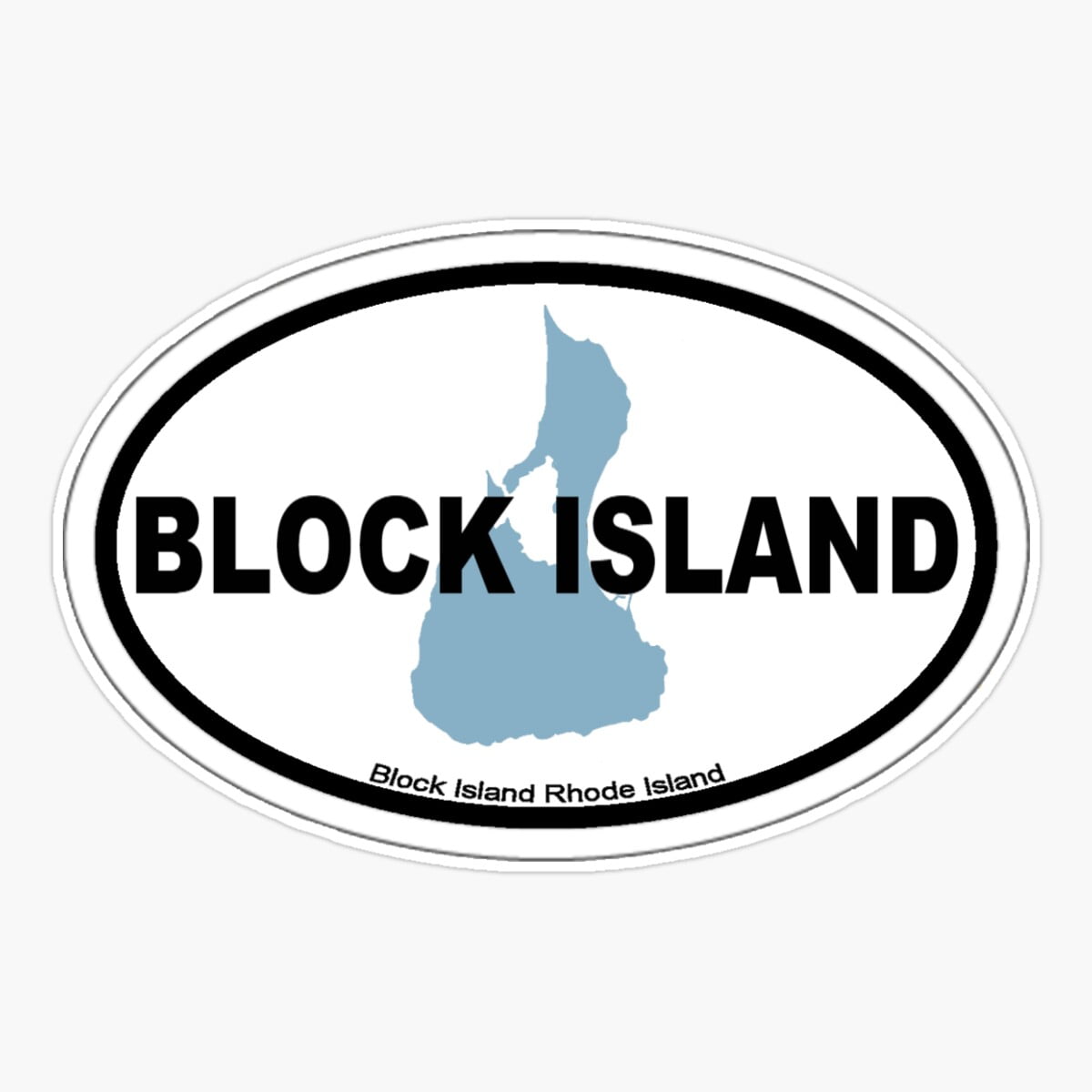 Onim Block Island. Sticker, Phone Decal Water Bottle Stickers Car ...