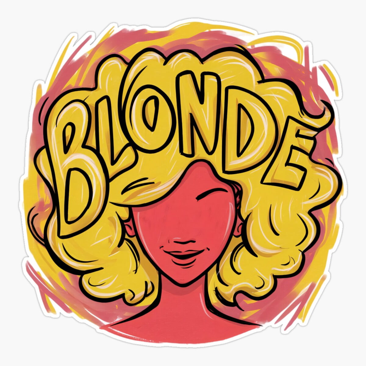 Onim Blonde Design., Frank Ocean Design Sticker, Phone Decal Water ...