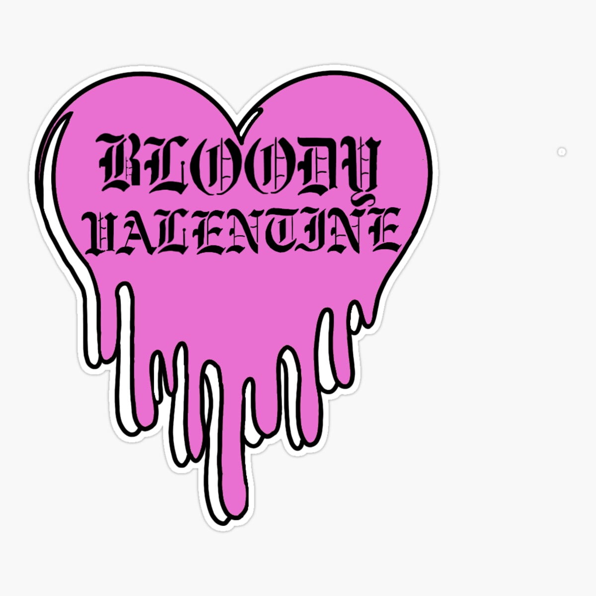 Onim Bloody Valentine Sticker, Phone Decal Water Bottle Stickers Car ...