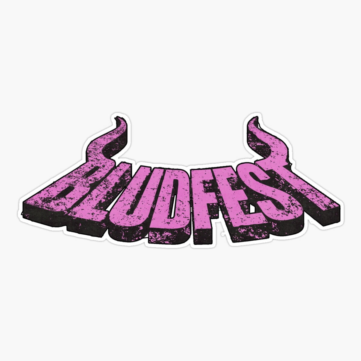 Onim Bludfest Sticker, Phone Decal Water Bottle Stickers Car Decals ...