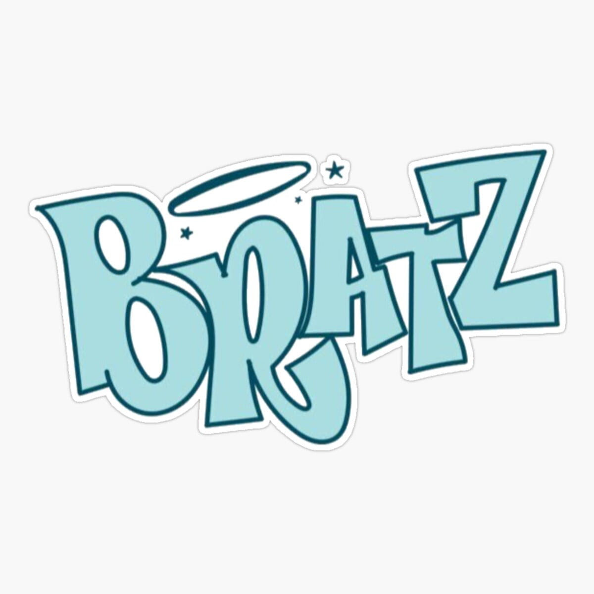 Onim Blue Bratz Logo Sticker, Phone Decal Water Bottle Stickers Car ...